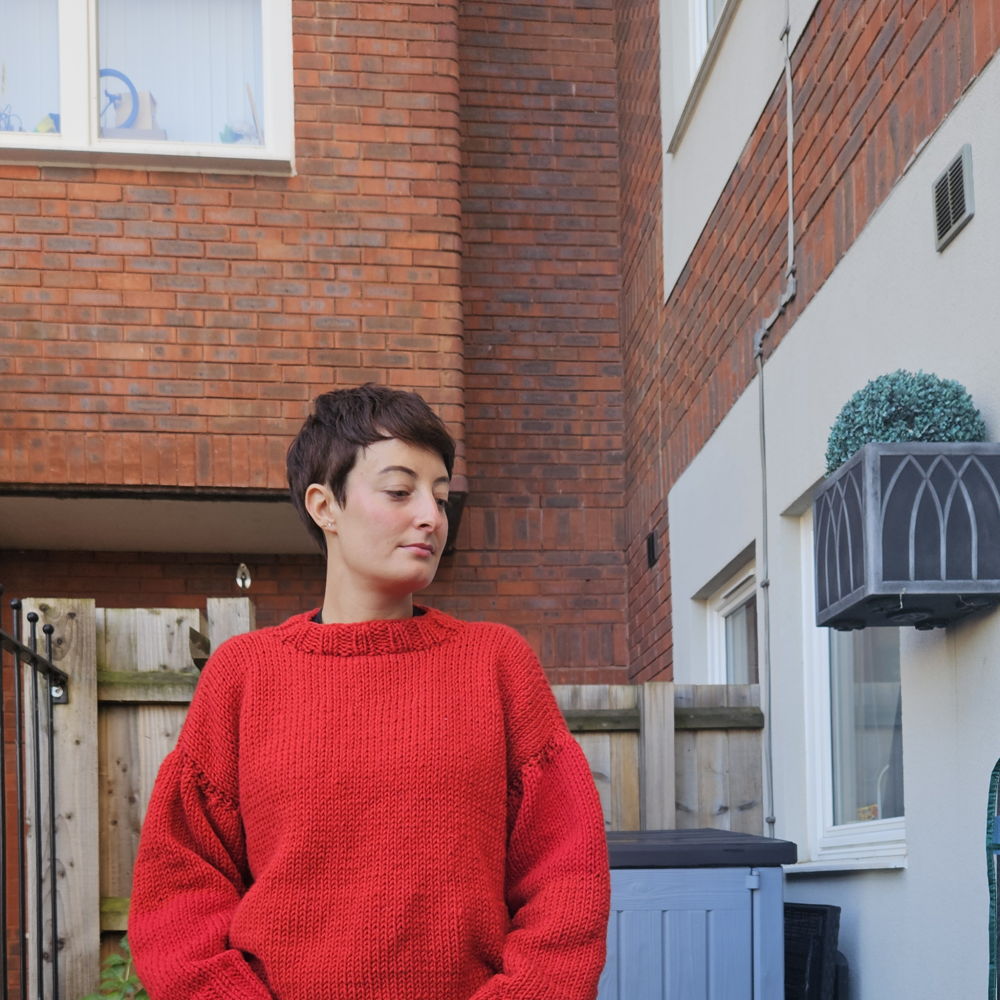 oversized knitting patterns