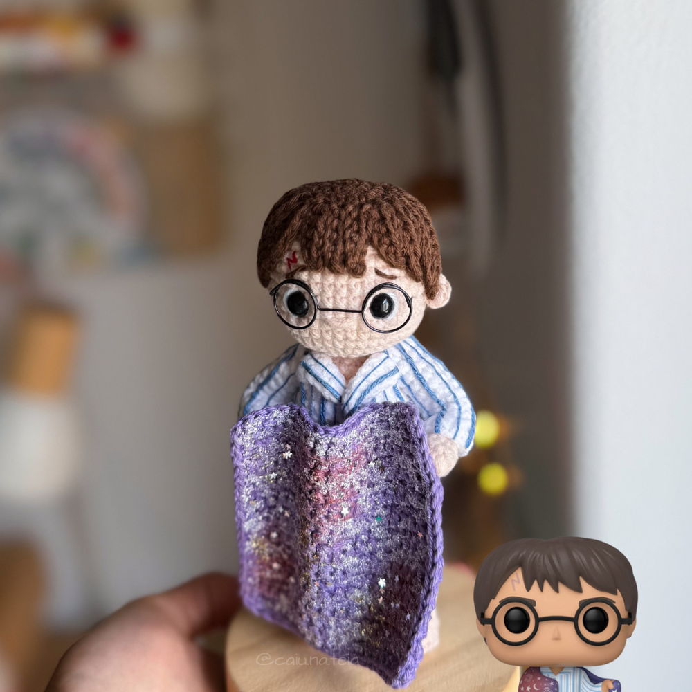 Harry Potter and the invisibility cloak